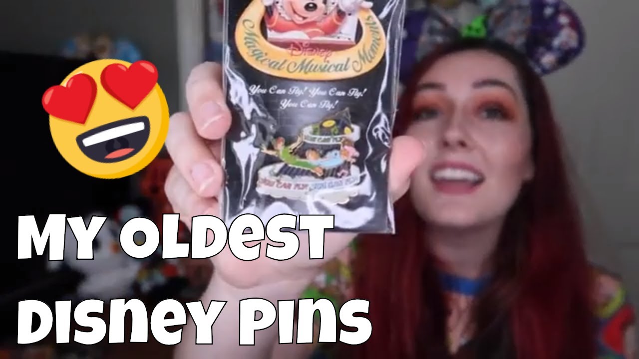 My Oldest Disney Pins! | DISNEY PIN COLLECTION - YouTube