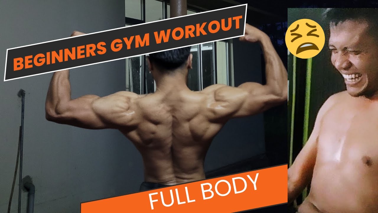 Full Body Beginners Gym Workout - YouTube