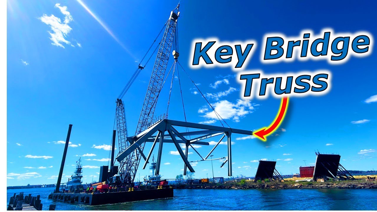 What Do They Do With Key Bridge Collapse Debris Salvage? - YouTube