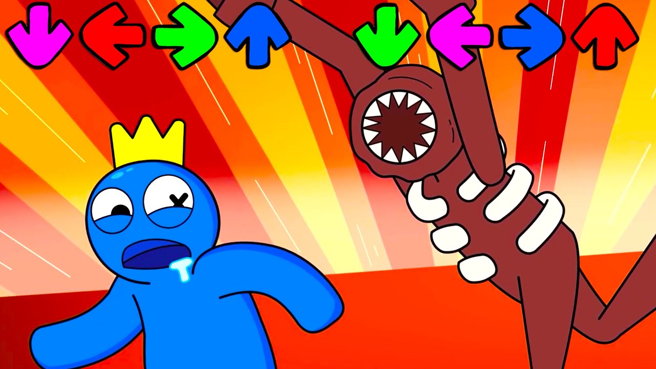 FNF Rainbow Friends & Boxy Boo: NEW Rainbow Friends VS Boxy Boo in ...