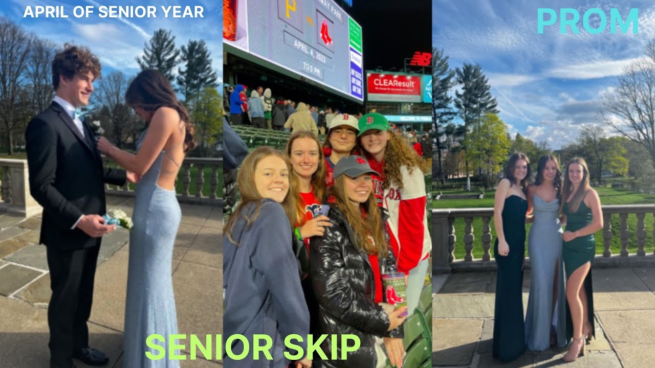 senior skip day & senior prom vlog - YouTube