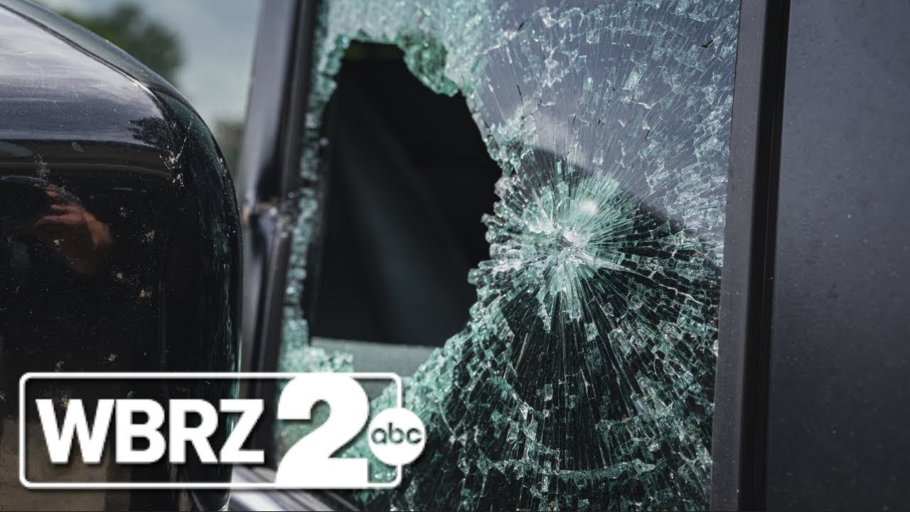 Driver feared for life after group of kids shatter her window with ...