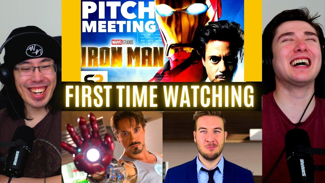 REACTING to *Pitch Meetings: Iron Man* SO TRUE!!! Ryan George | Screen ...
