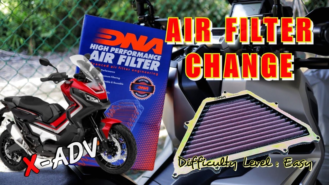 DIY | X-ADV 750 | DNA High Performance Air Filter - YouTube