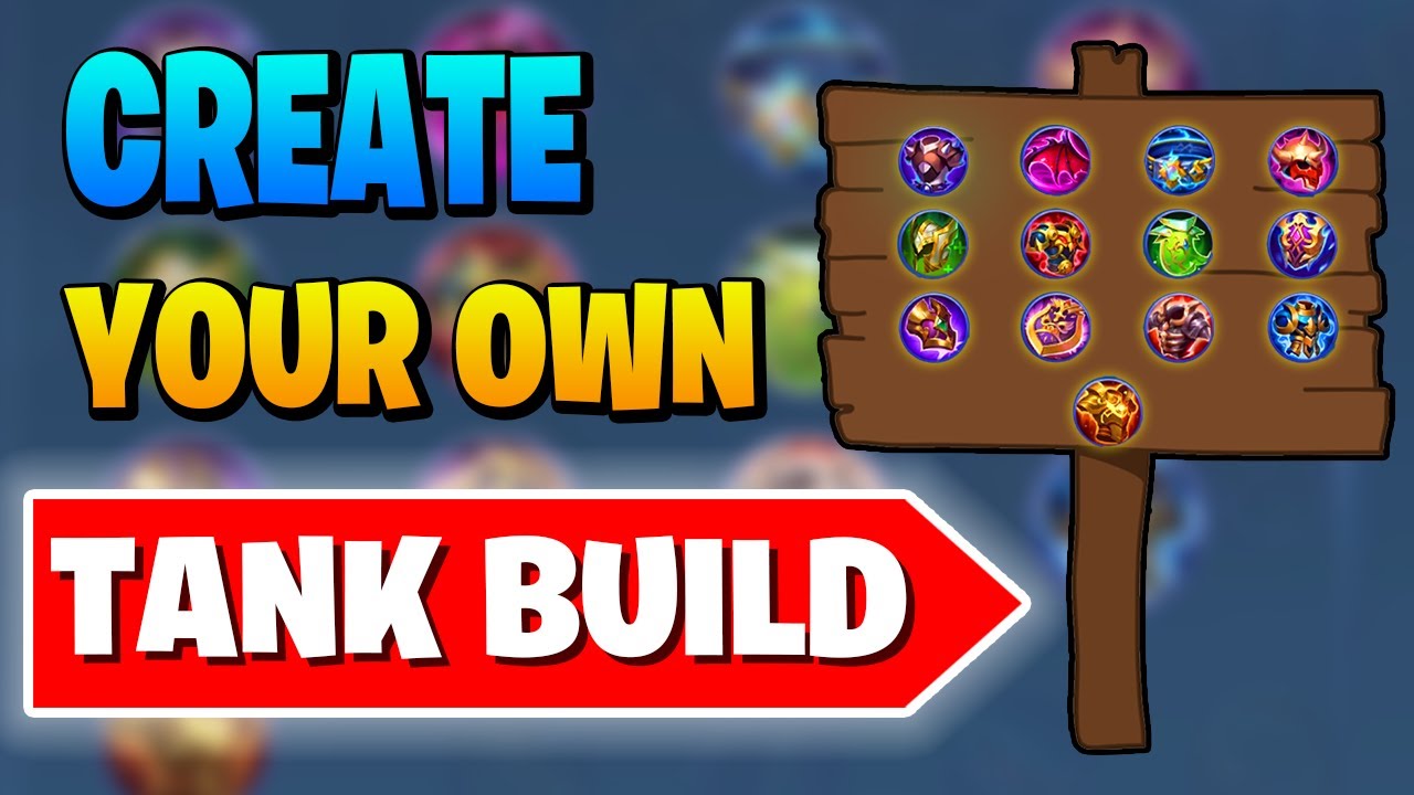 How to create the BEST TANK BUILD for Your Favourite Hero! (Item ...