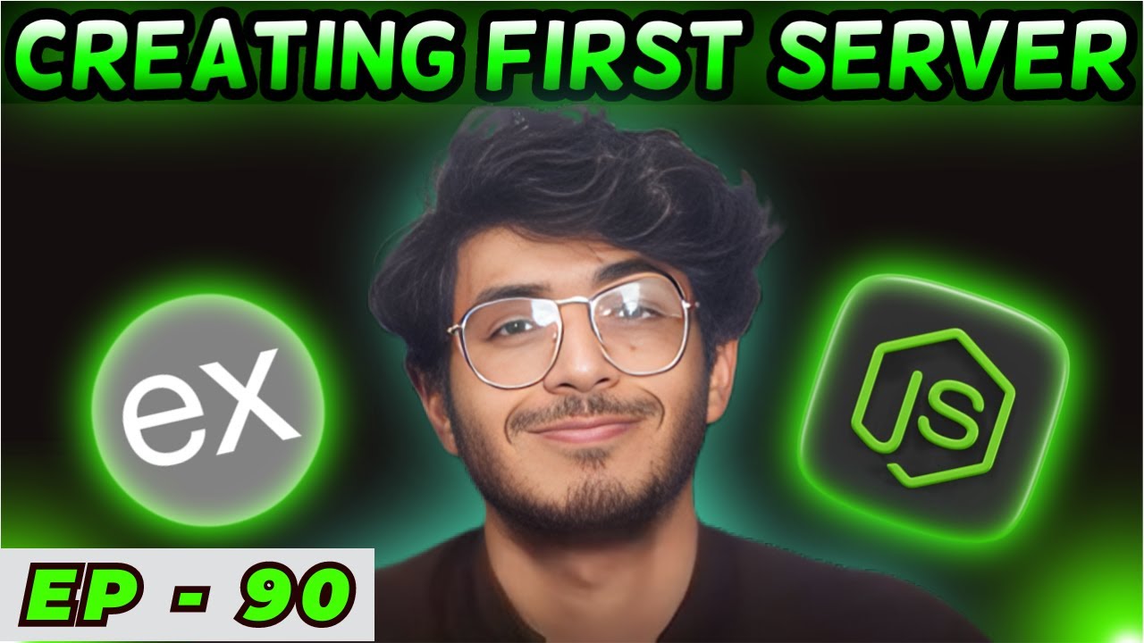 Creating Our First Server In Express Js Backend Mern Stack Ep 90