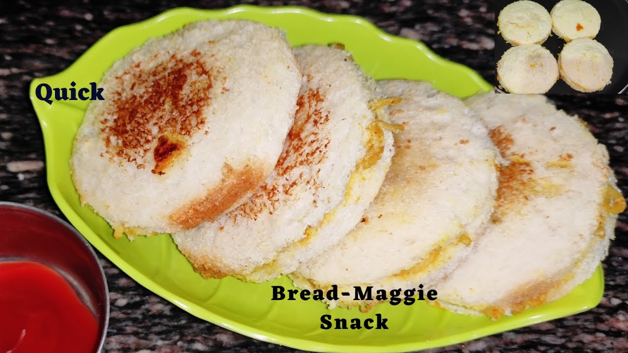 Maggi ka Naya Quick Snack | 10 mins Crispy & Tasty Bread Snacks | kids ...