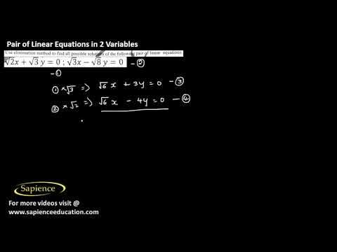 class 10 Mathematics | Pair of Linear Equations in 2 Variables | Practice Questions | Q16 - YouTube