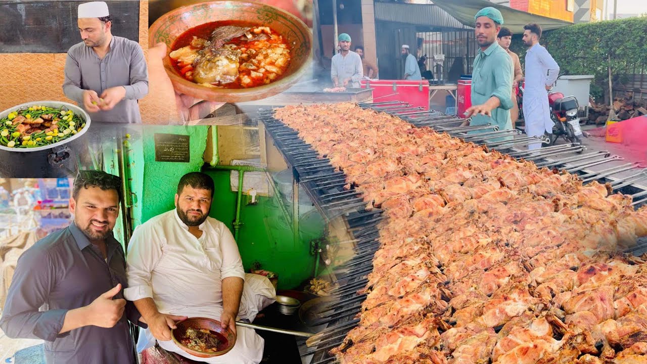 100 chicken roast in Zaiqa Restaurant | Mountain of meat | Shiekh siri ...