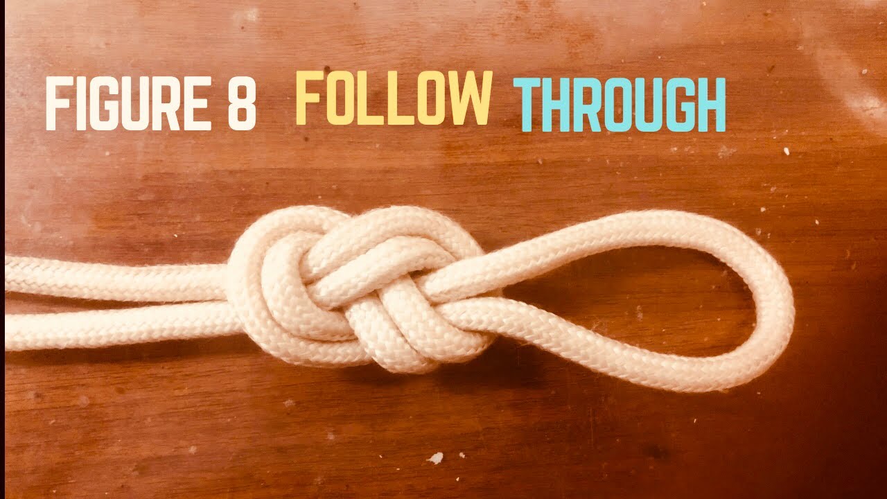 Figure 8 Follow Through / Figure 8 Follow Loop Knot - YouTube