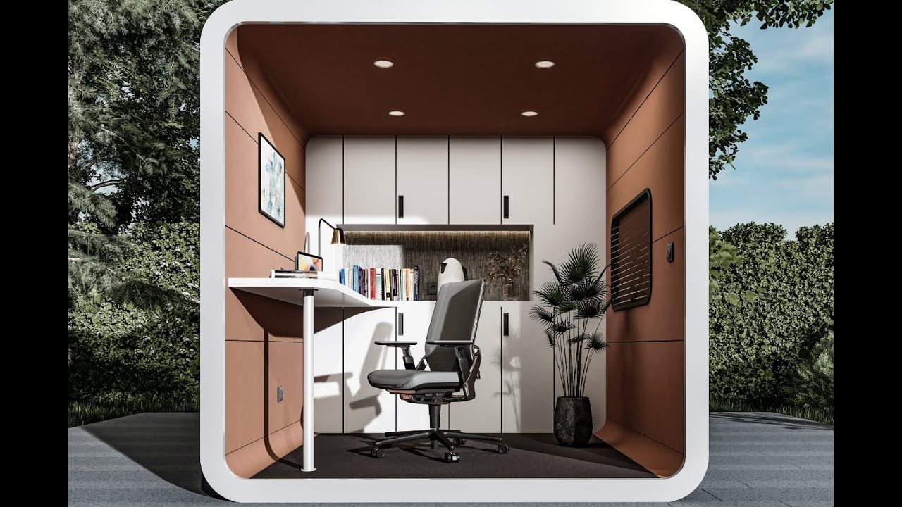 Apple Cabin Working Studio - YouTube