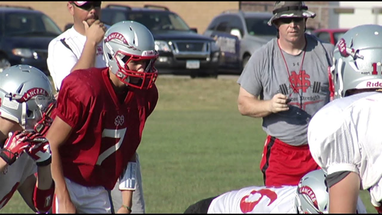 QUESTIONS AND LANCERS NORTH SCOTT FOOTBALL - YouTube