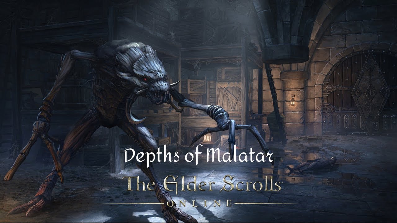 Elder Scrolls Online: Depths of Malatar | Dungeon Lore | No Commentary ...