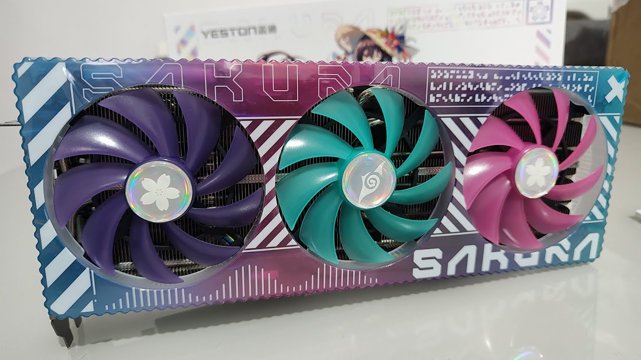 RX 7900 XTX YESTON SAKURA - UNBOXING - YouTube
