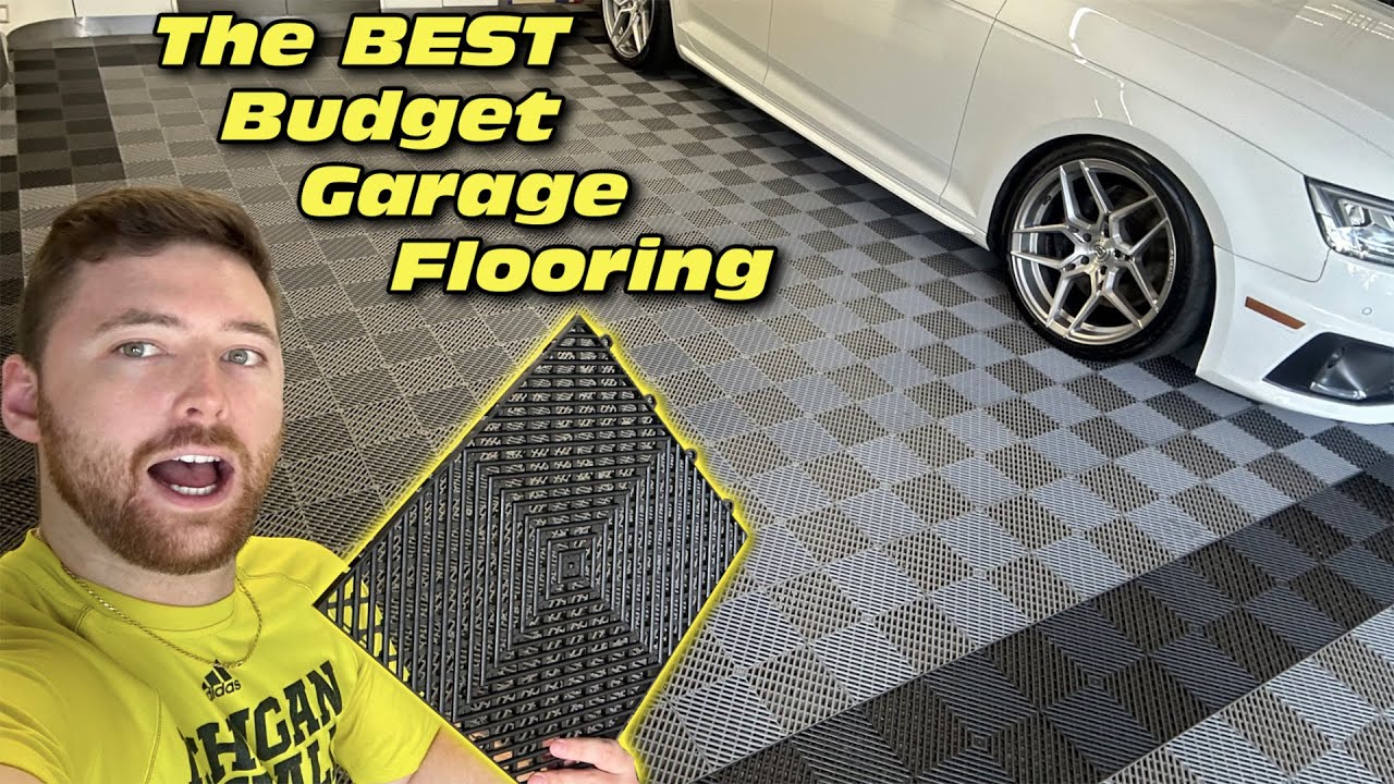 My "Cheap" Garage Flooring 6 Months Later! VEVOR Garage Tiles - YouTube