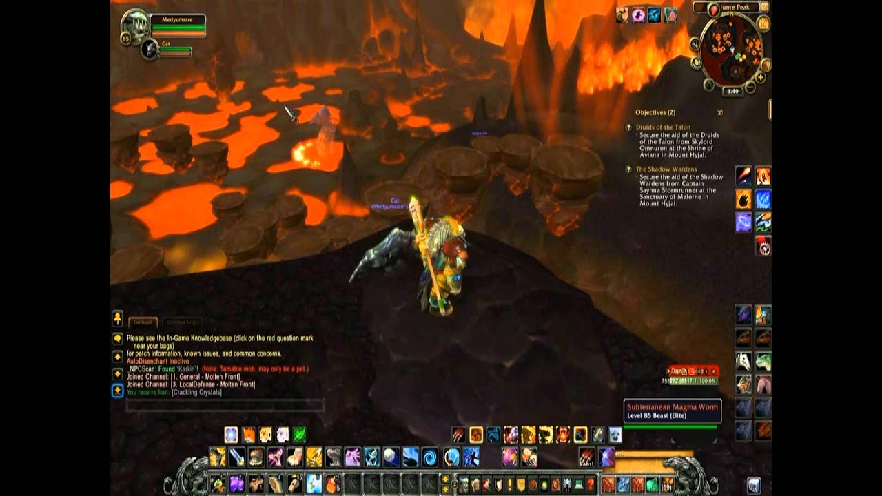 How To Tame Karkin/Skarr World of Warcraft Patch 4.2 - YouTube
