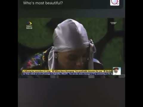 LIQUOROSE GIVING EMMA HOT MASSAGING AFTER THE TASK ( BBnaija)