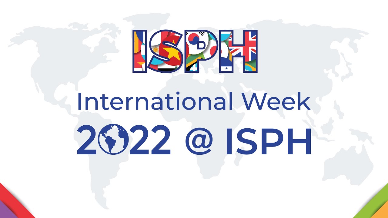 ISPH International Week 2022 - YouTube