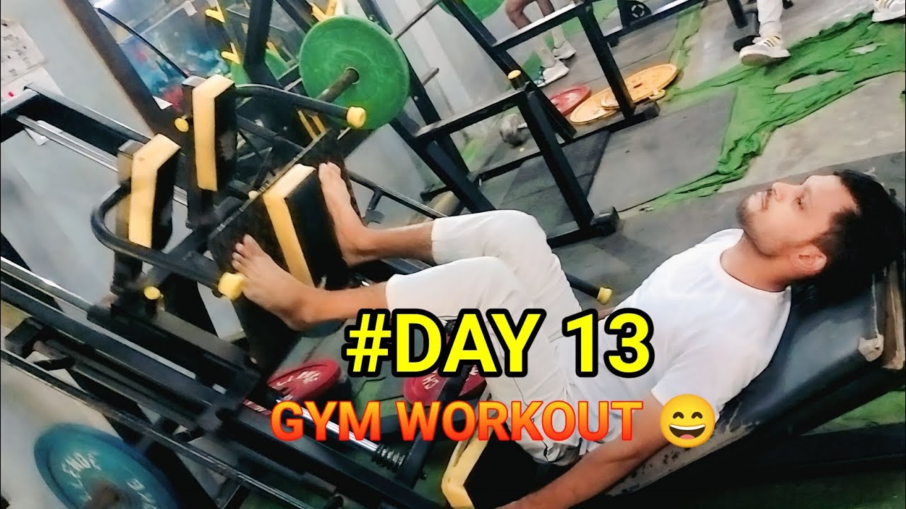Gym Vlog Challenge 13 Days of Transformation | GYM WORKOUT VLOGS - YouTube