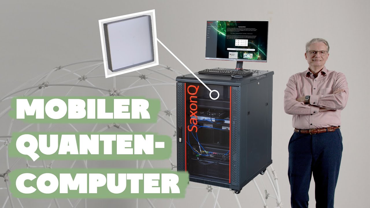Mobiler Quantencomputer von SaxonQ - - Sächsischer Staatspreis für Gründen 2025 - YouTube