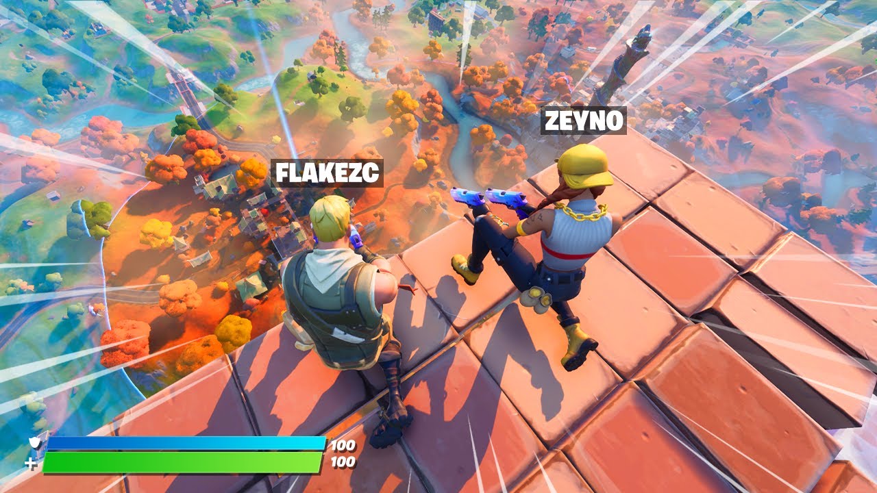 ich baue eine SKYBASE und das passierte ... in Fortnite Season 6 ...