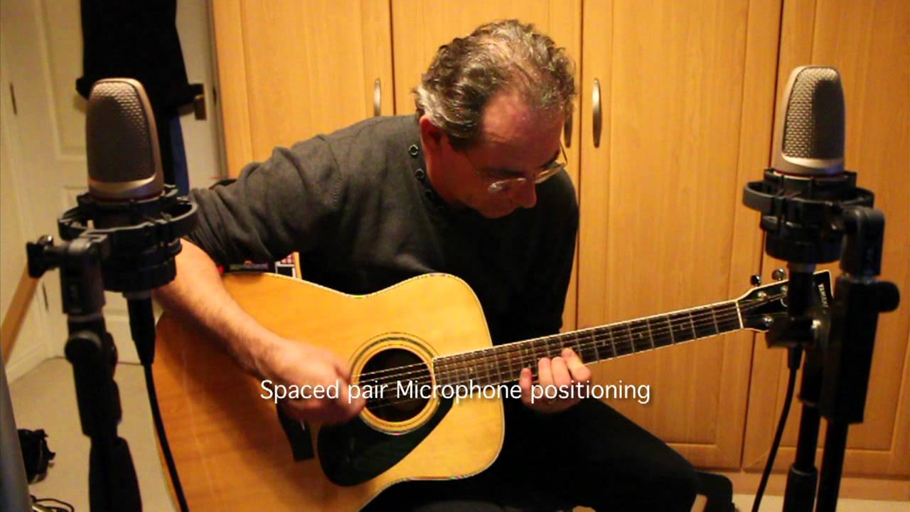 Spaced Pair Microphone Placement - YouTube