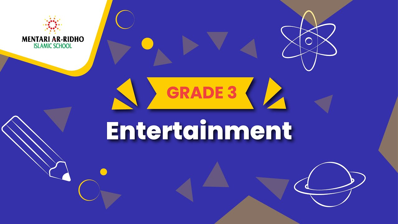 GRADE 5 - (English) Entertainment - YouTube