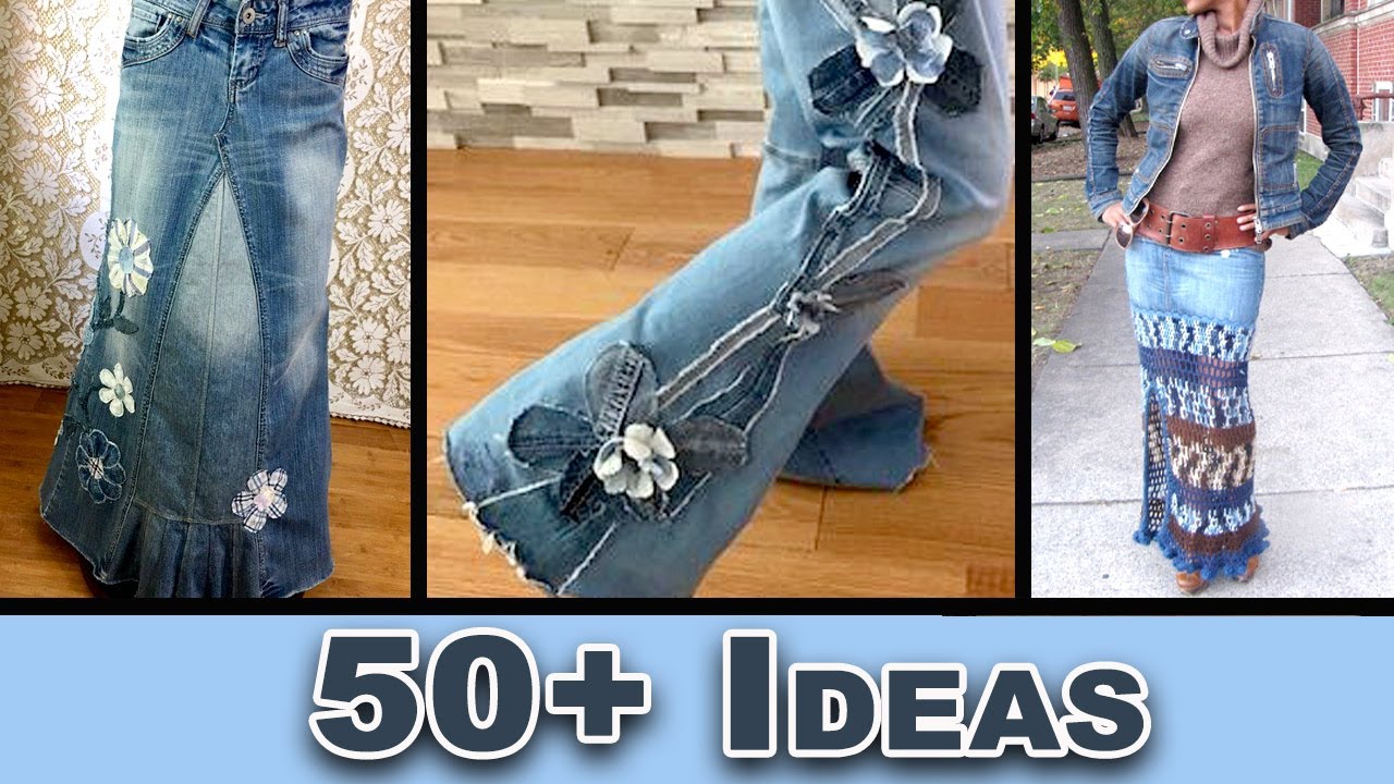 50+ Genius DIY Denim Sewing Ideas – Transform Old Jeans into Creative ...