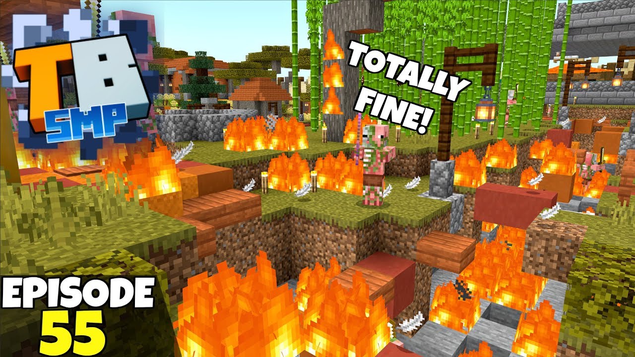 Truly Bedrock Episode 55! UNDER ATTACK! Minecraft Bedrock Survival Let ...