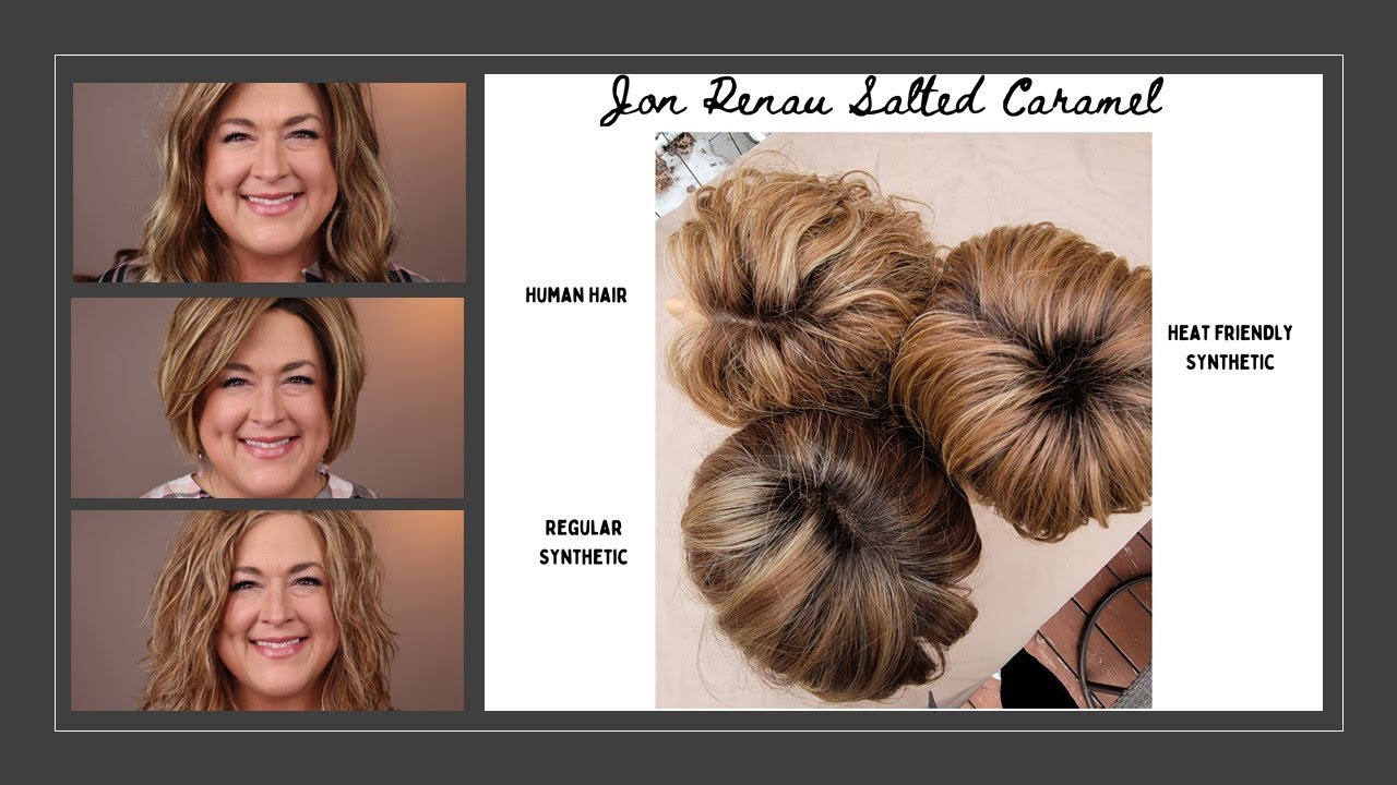 COLOR COMPARISON | Jon Renau SALTED CARAMEL in Synthetic, Heat Friendly ...