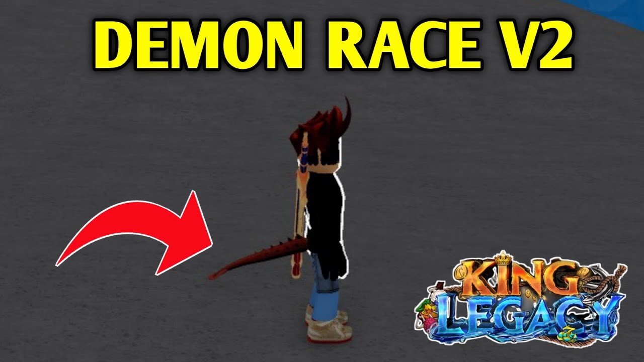 How To Get Demon Race V2 In King Legacy | Complete Demon Race V2 Guide ...