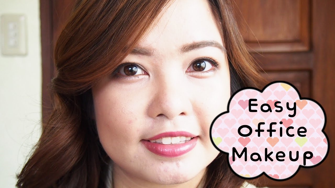 Neutral Everyday Office/Work Makeup - YouTube