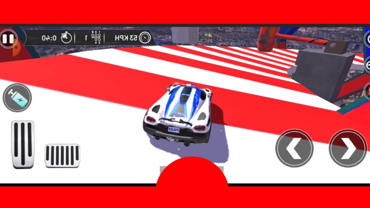 Mini Car Racing offline Game Play || Ramp Car stant Driving || Android ...