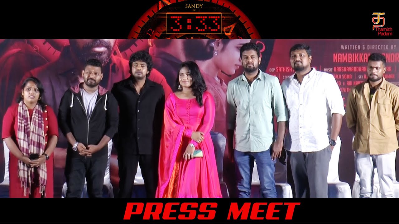 Moonu Muppathi Moonu Movie Press Meet | Gautam Vasudev Menon | Sandy ...