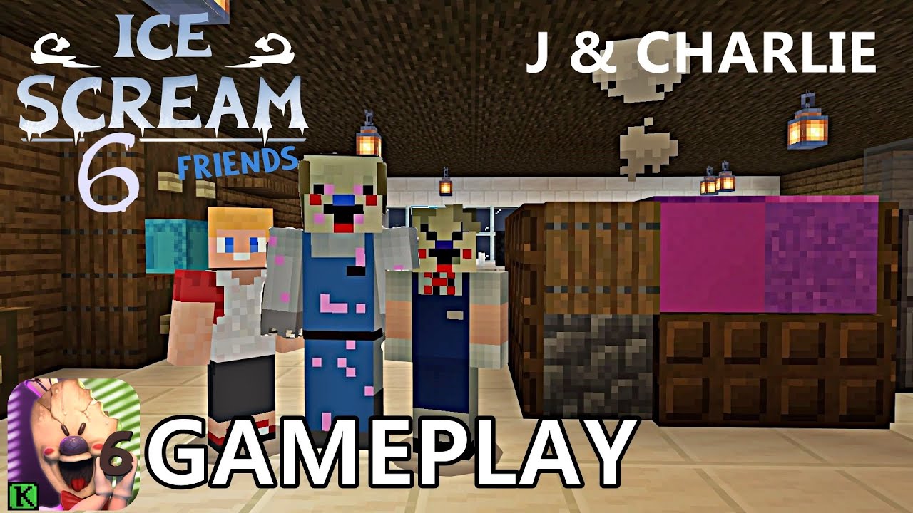 ICE SCREAM 6 MINECRAFT GAMEPLAY - YouTube