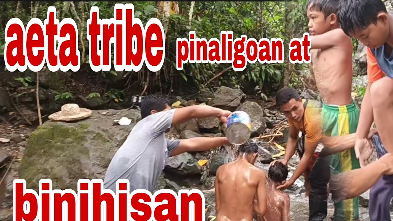 agta tribe,pinaligoan,binihisan at pinakain(fb.acc.nald laranjo) - YouTube