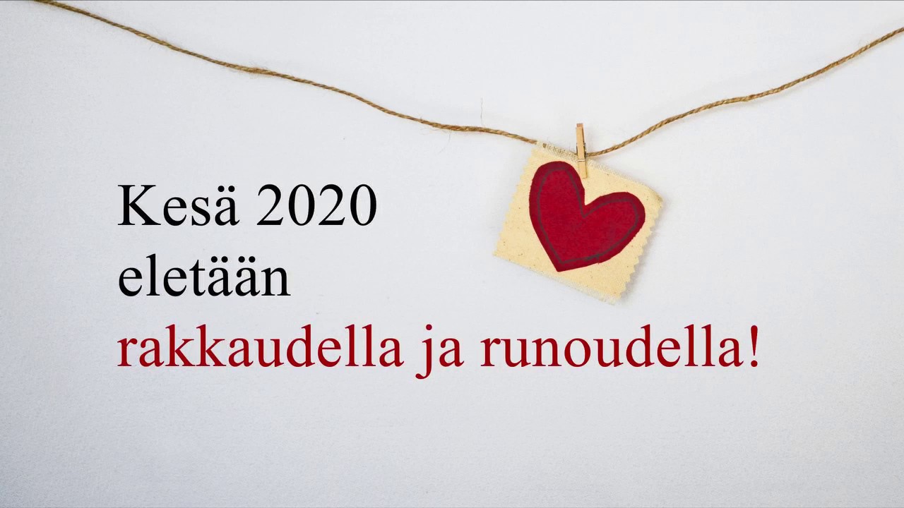 Kokkolan Rakkaus ja Runo -Festival 2020 - YouTube