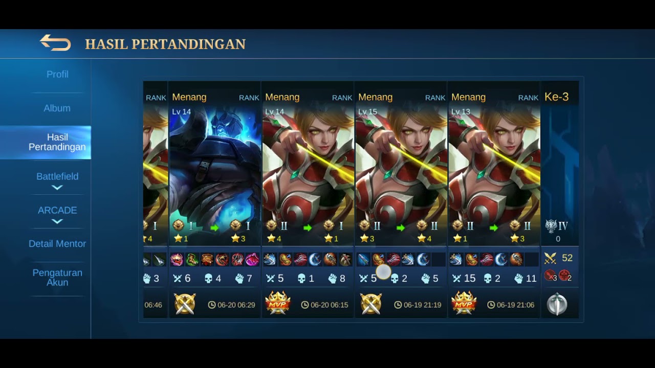 MAIN MOBILE LEGEND MENANG TERUS 😅 - YouTube