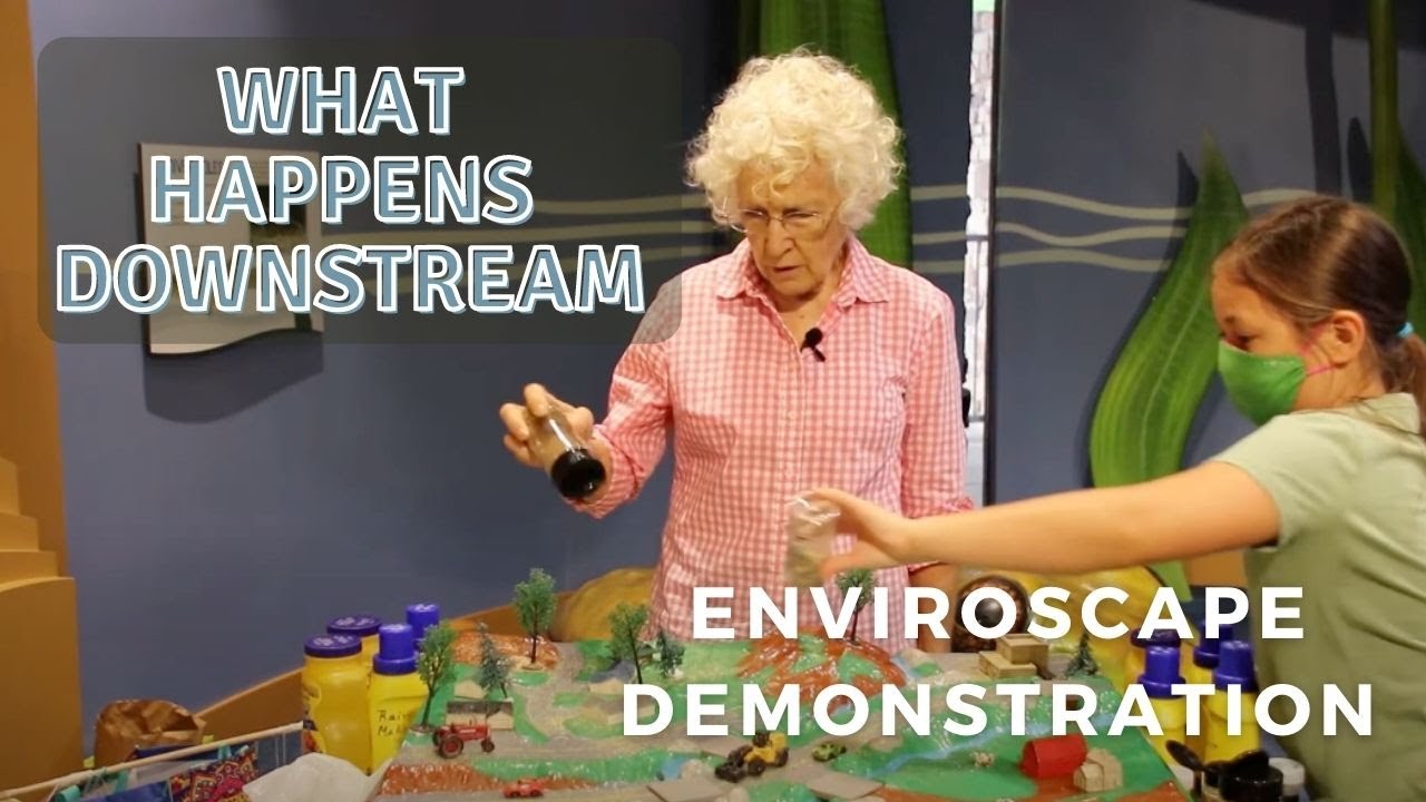 What Happens Downstream: Enviroscape Demonstration - YouTube