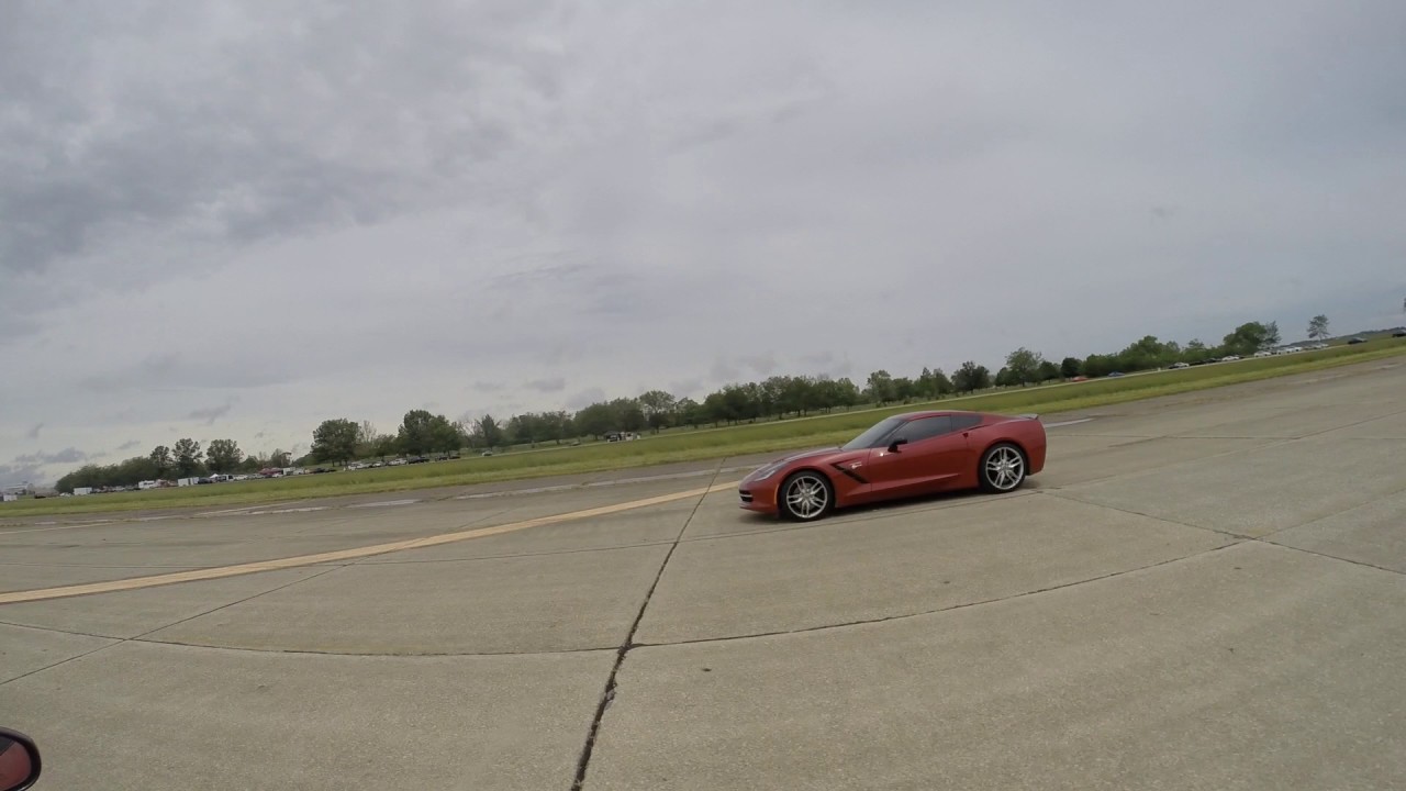 2016 Jaguar F Type R vs. Corvette C7 Lingenfelter - YouTube
