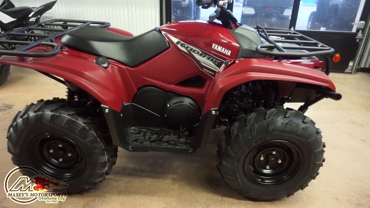 2020 Yamaha Kodiak 700 in Red at Maxeys Motorsports in Oklahoma City ...