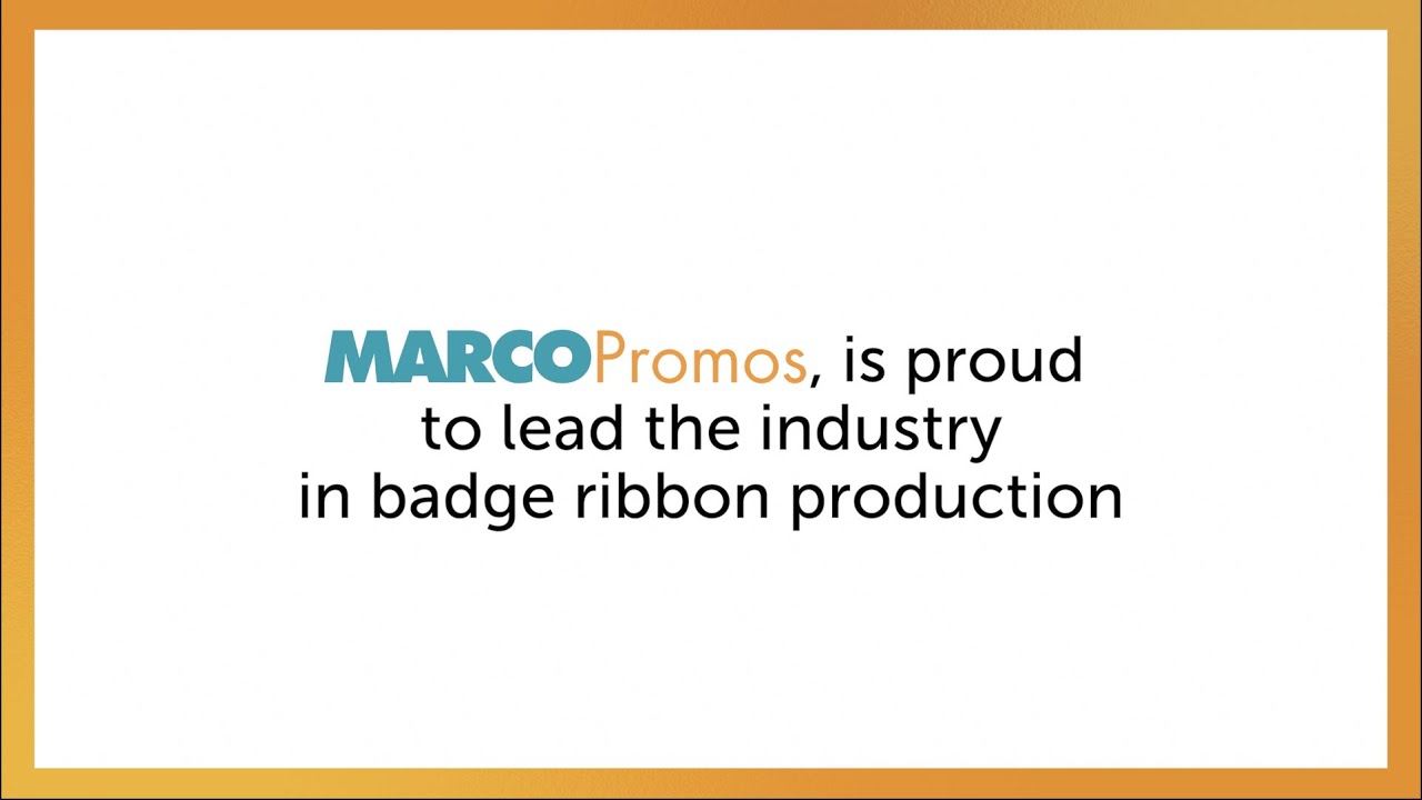 MARCOPromos, your #1 source for badge ribbons - YouTube