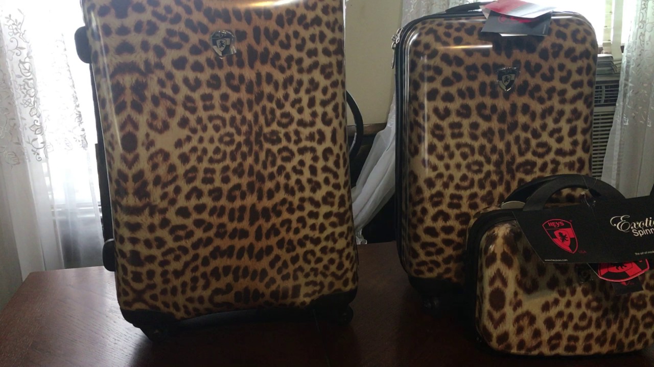 Designer thrift Haul Coach , Fossil , Leopard Luggage !!! - YouTube