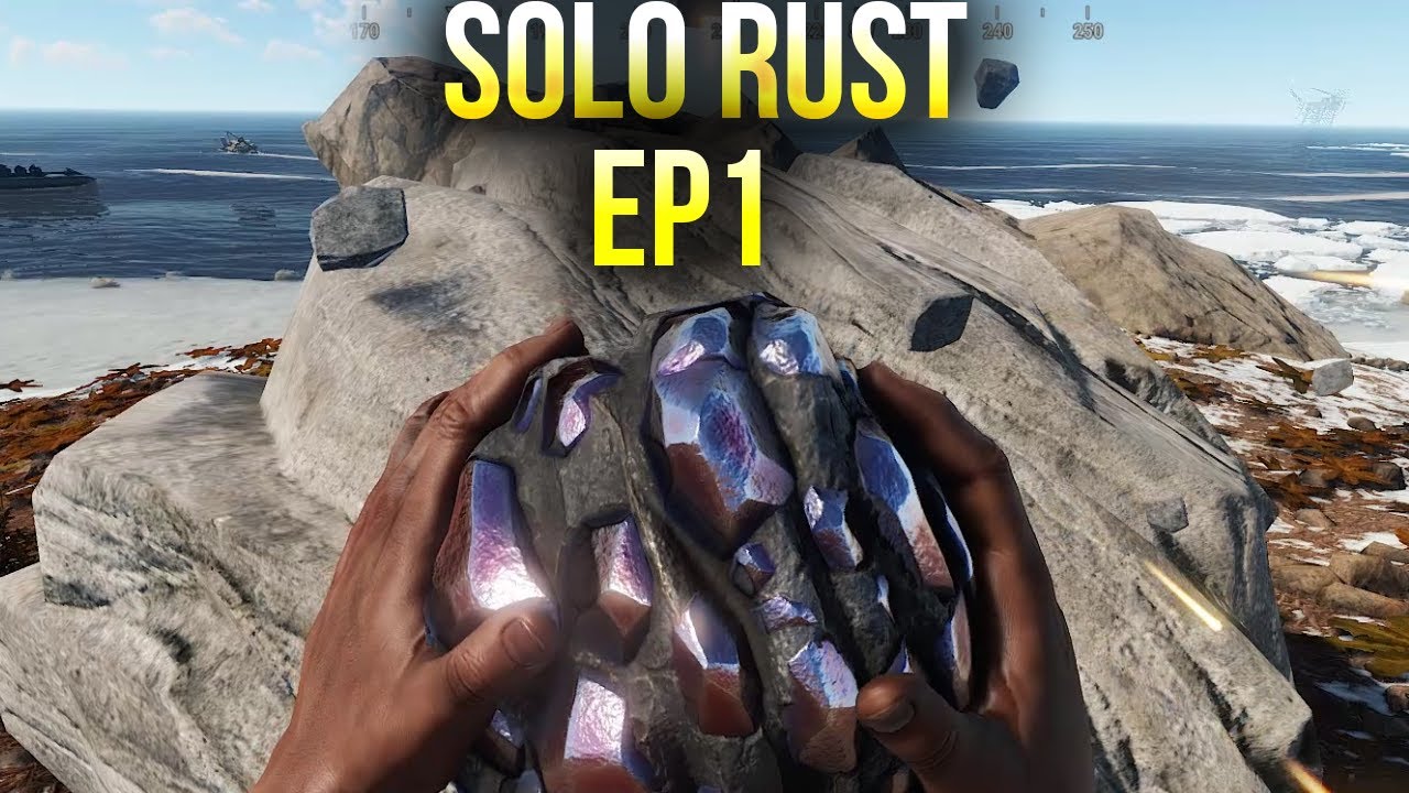 Solo Rust - A New Beginning - Ep 1 - YouTube