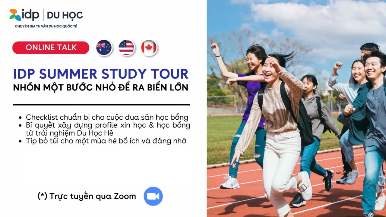 IDP SUMMER STUDY TOUR - NHÓN MỘT BƯỚC NHỎ ĐỂ RA BIỂN LỚN - YouTube
