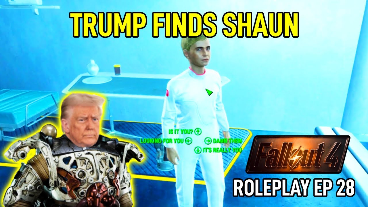Fallout 4 Trump Roleplay EP 28 - Trump Finds Shaun - YouTube