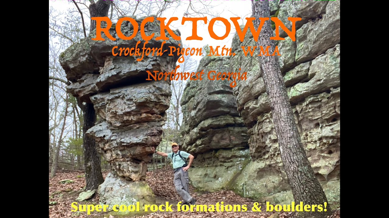Rocktown, GA - Radical Rocks & Bad Boulders! - YouTube