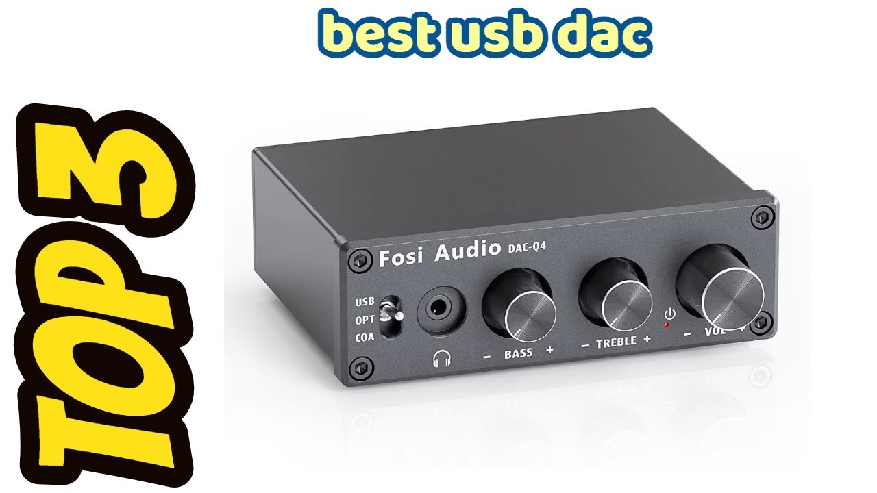 Top 3 best usb dac In 2023 - YouTube