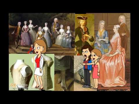 Colonial Fashion Animation - YouTube