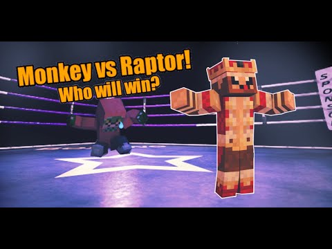 Monkey King vs Raptor! (boxing match) - YouTube